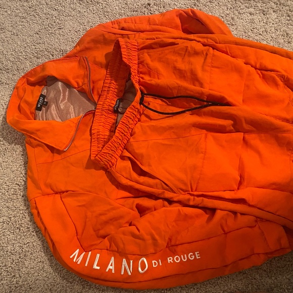 Milano Di Rouge | Pants & Jumpsuits | Womensmen Orange Milano Di Rouge ...
